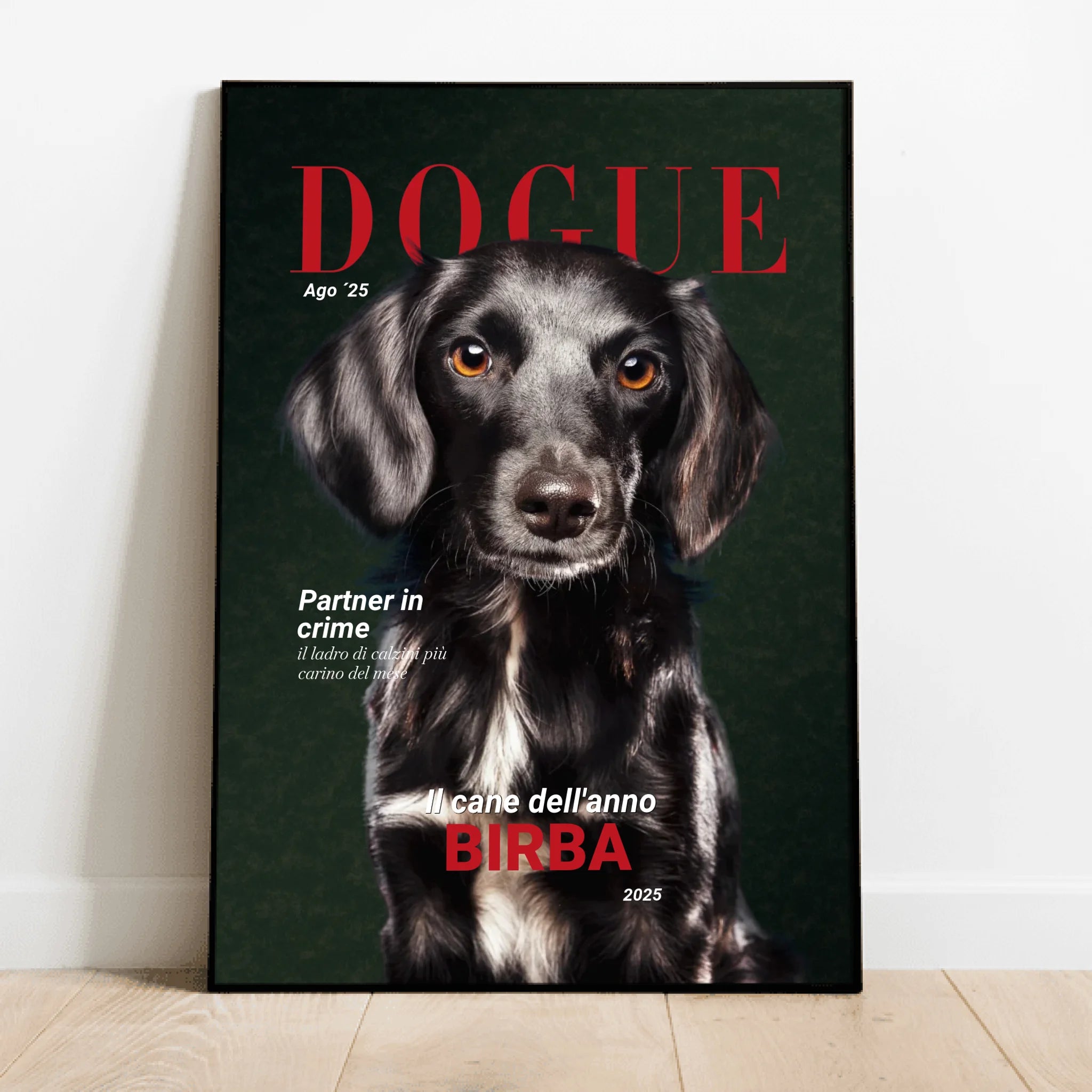 Dogue - Poster personalizzato – Pet Printed IT